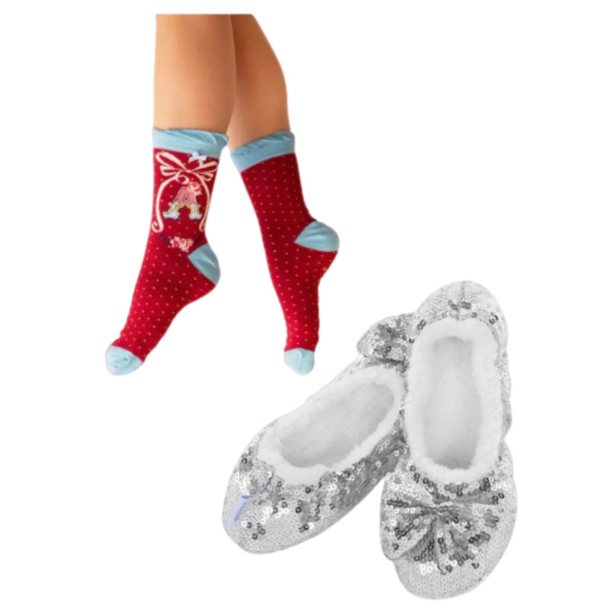 Sequined Slippers & Monogrammed Socks – Marie Antoinette & co.